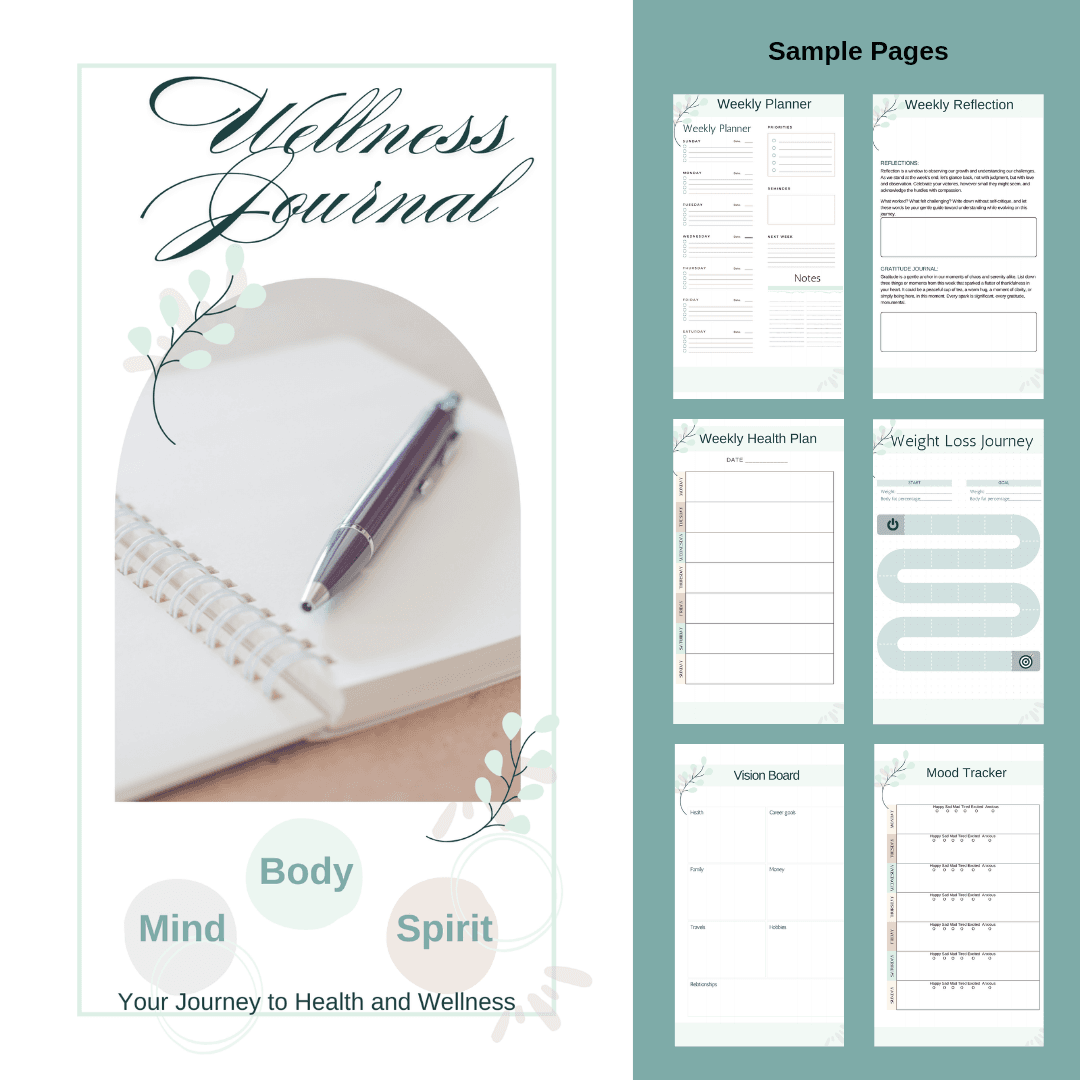 Health And Wellness Journal - Healing Ailments